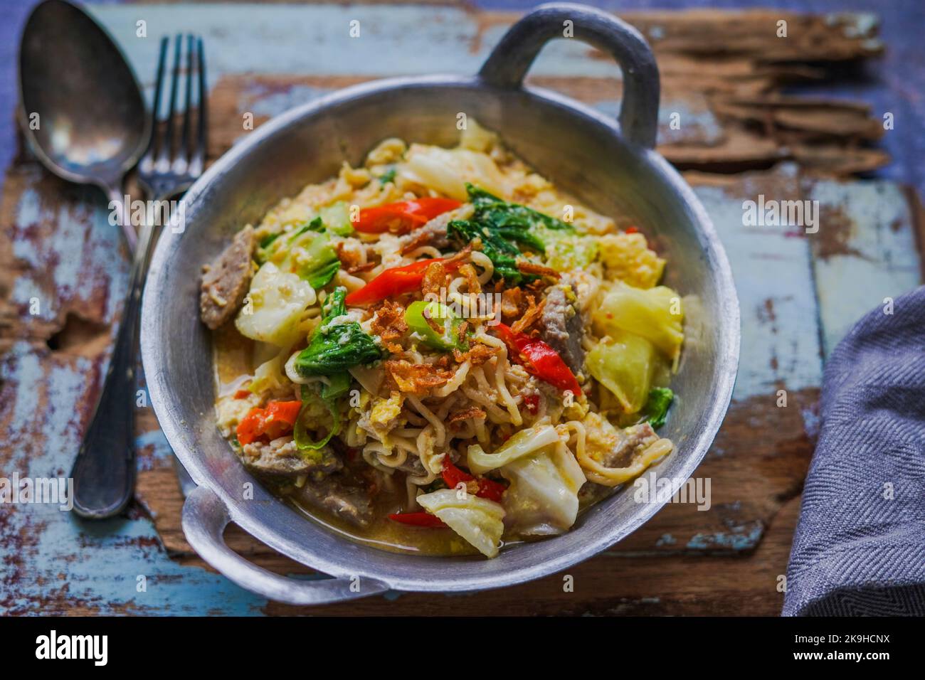 Bakmi Godok Jawa is traditional food from Java made of noodles and ...