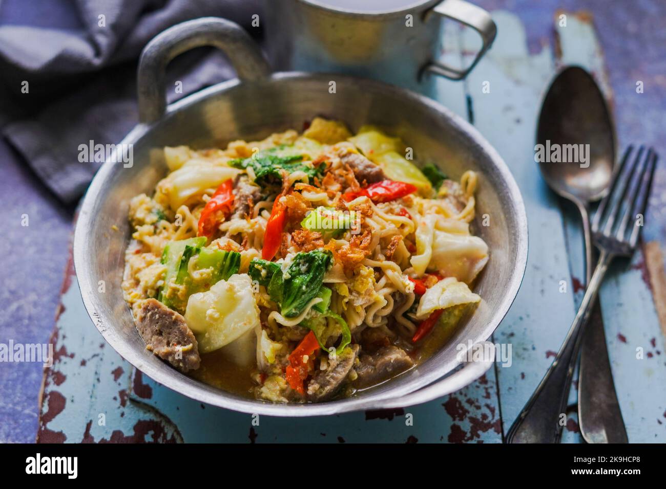 Bakmi Godok Jawa is traditional food from Java made of noodles and ...
