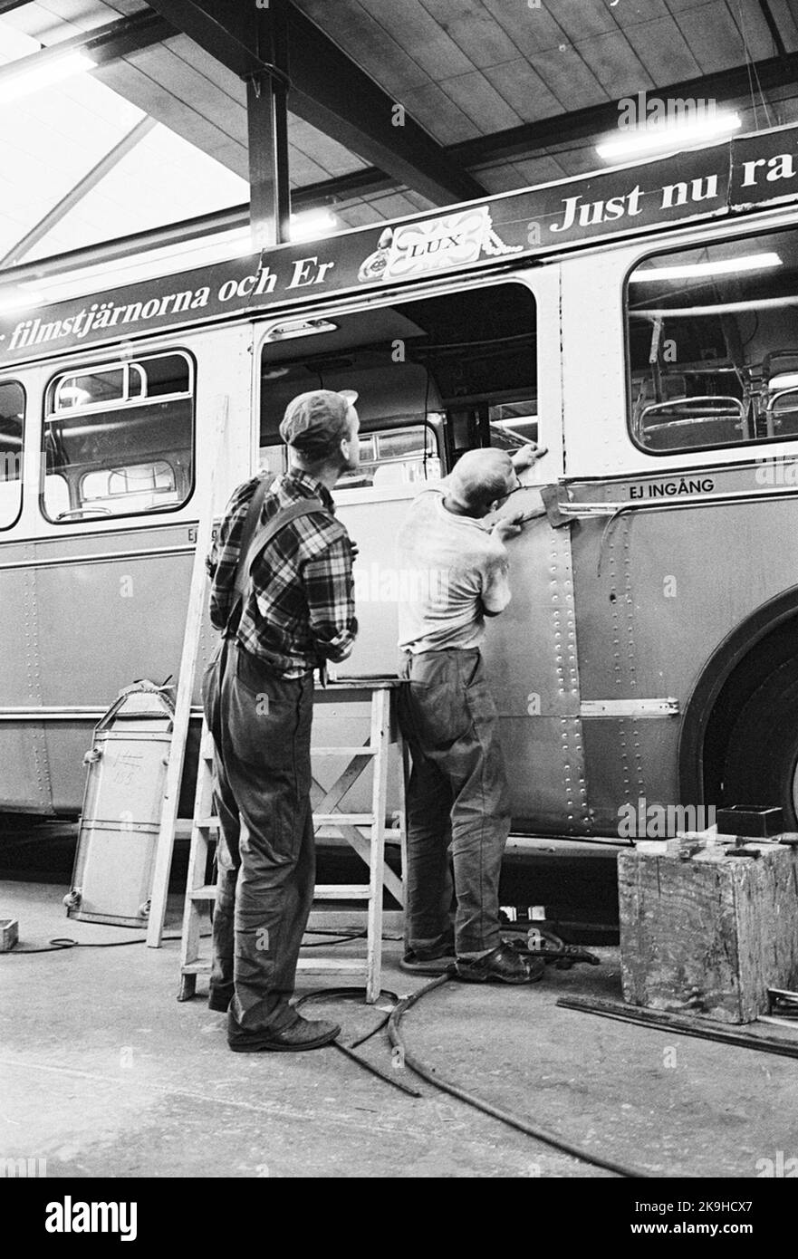 The body factory in Katrineholm Stock Photo - Alamy