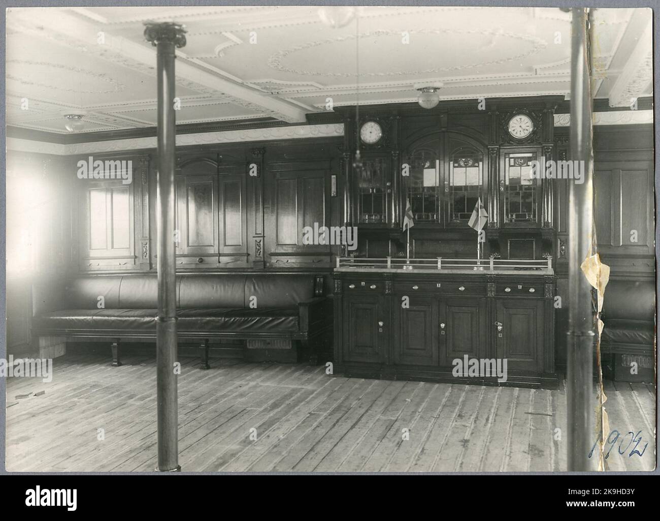 Interior from S/S Queen Victoria Stock Photo - Alamy
