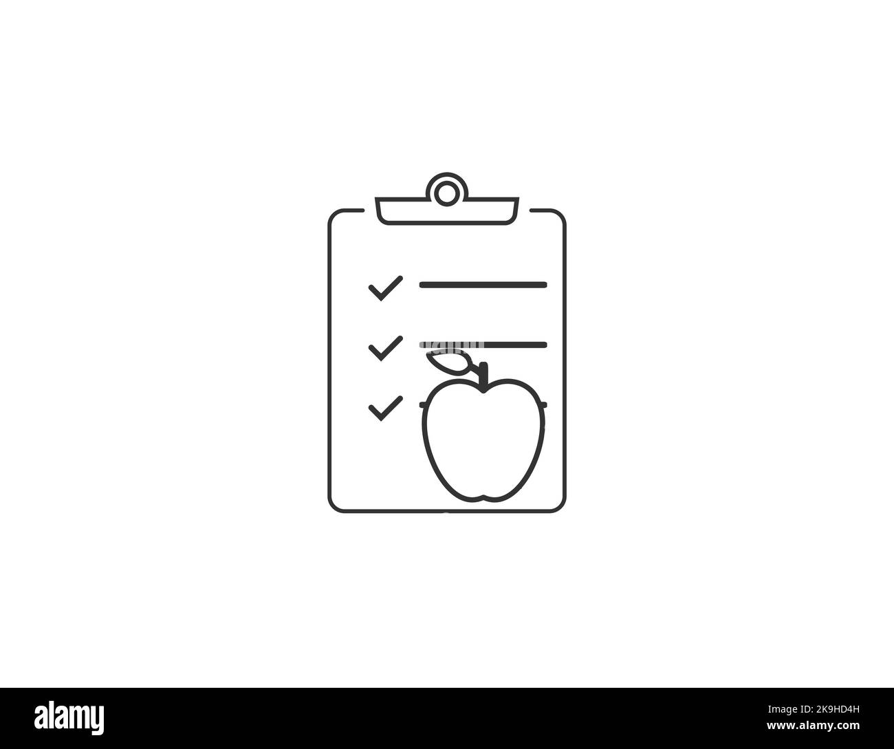 Diet, fruit icon. Vector illustration Stock Vector Image & Art - Alamy