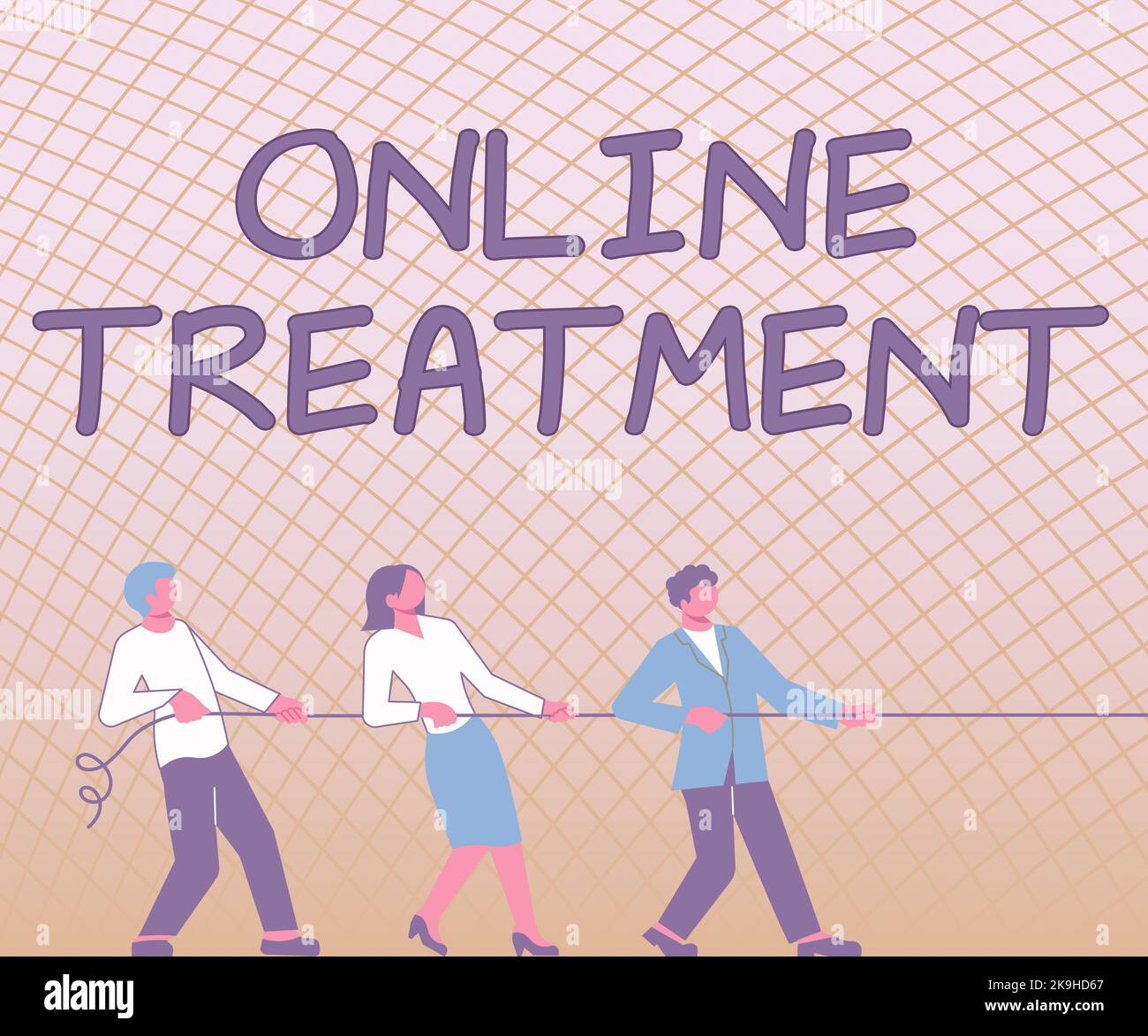 Hand writing sign Online Treatment, Internet Concept the price of the ...