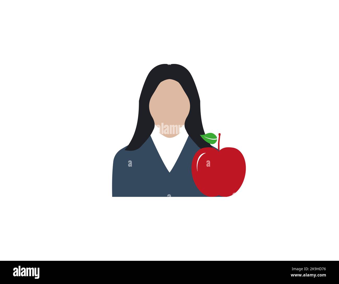 Nutritionist, dietician, occupation icon. Vector illustration Stock ...