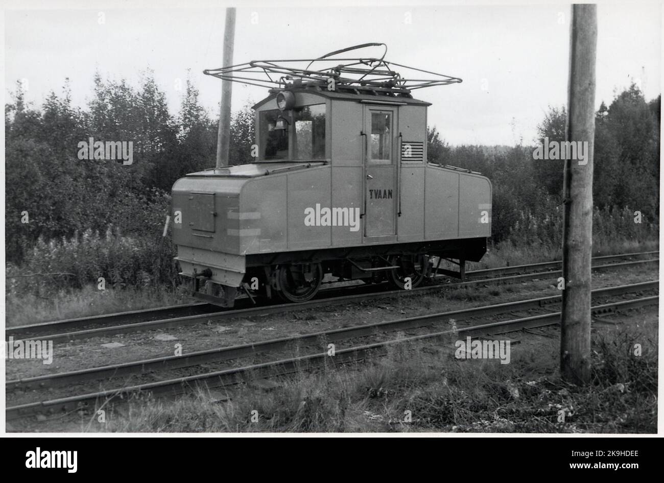 Industrial cook on the track in Robertsfors. Robertsfors K+A "two ...