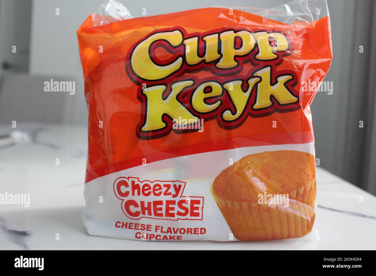 Cupp Keyk Cheese Flavored Cupcake Stock Photo - Alamy