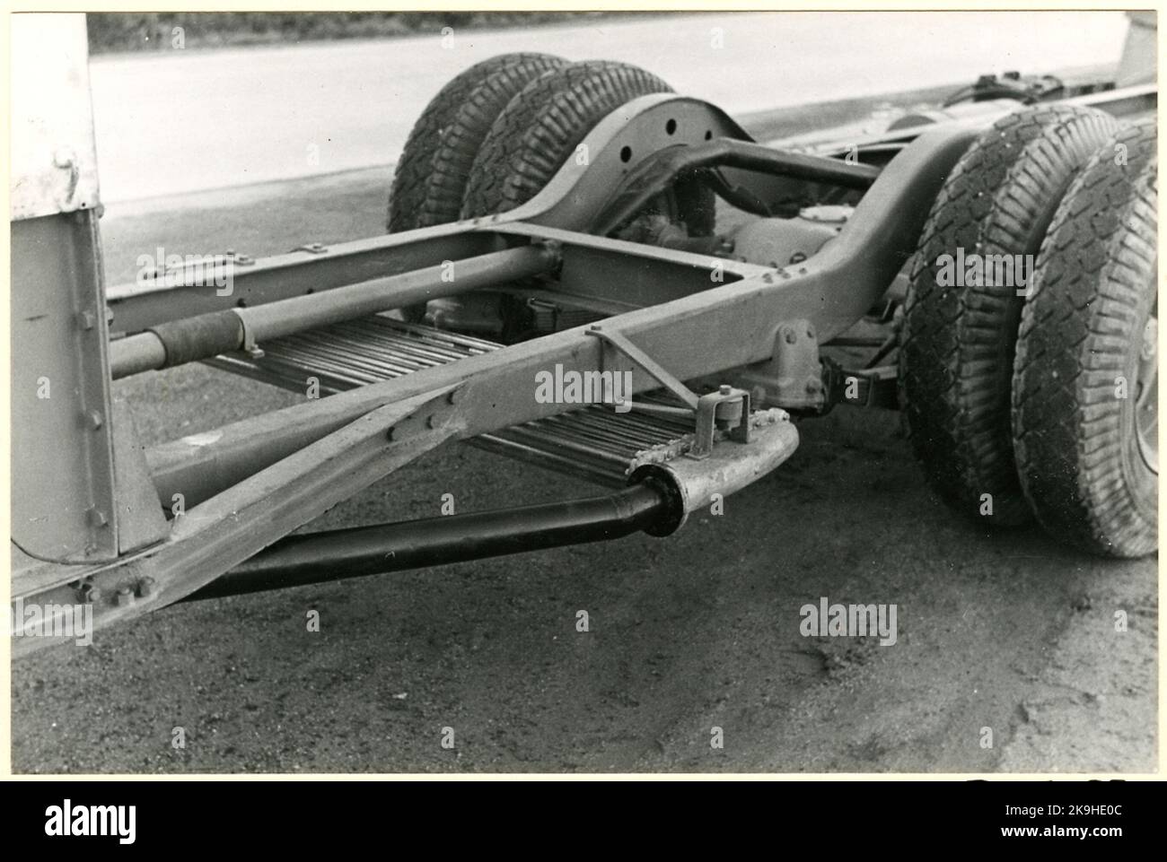 Chassis with gear unit Stock Photo - Alamy