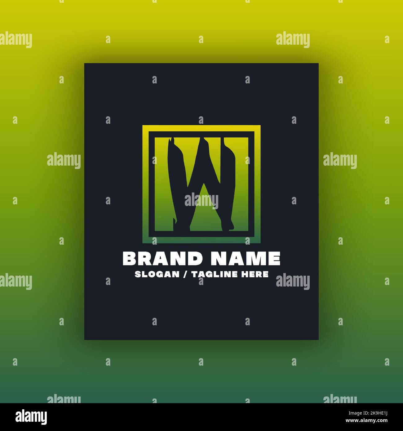 Simple letter W logo design template Stock Vector Image & Art - Alamy