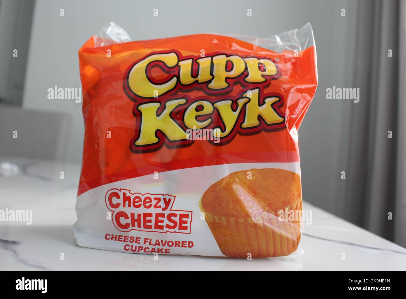 Cupp Keyk Cheese Flavored Cupcake Stock Photo - Alamy