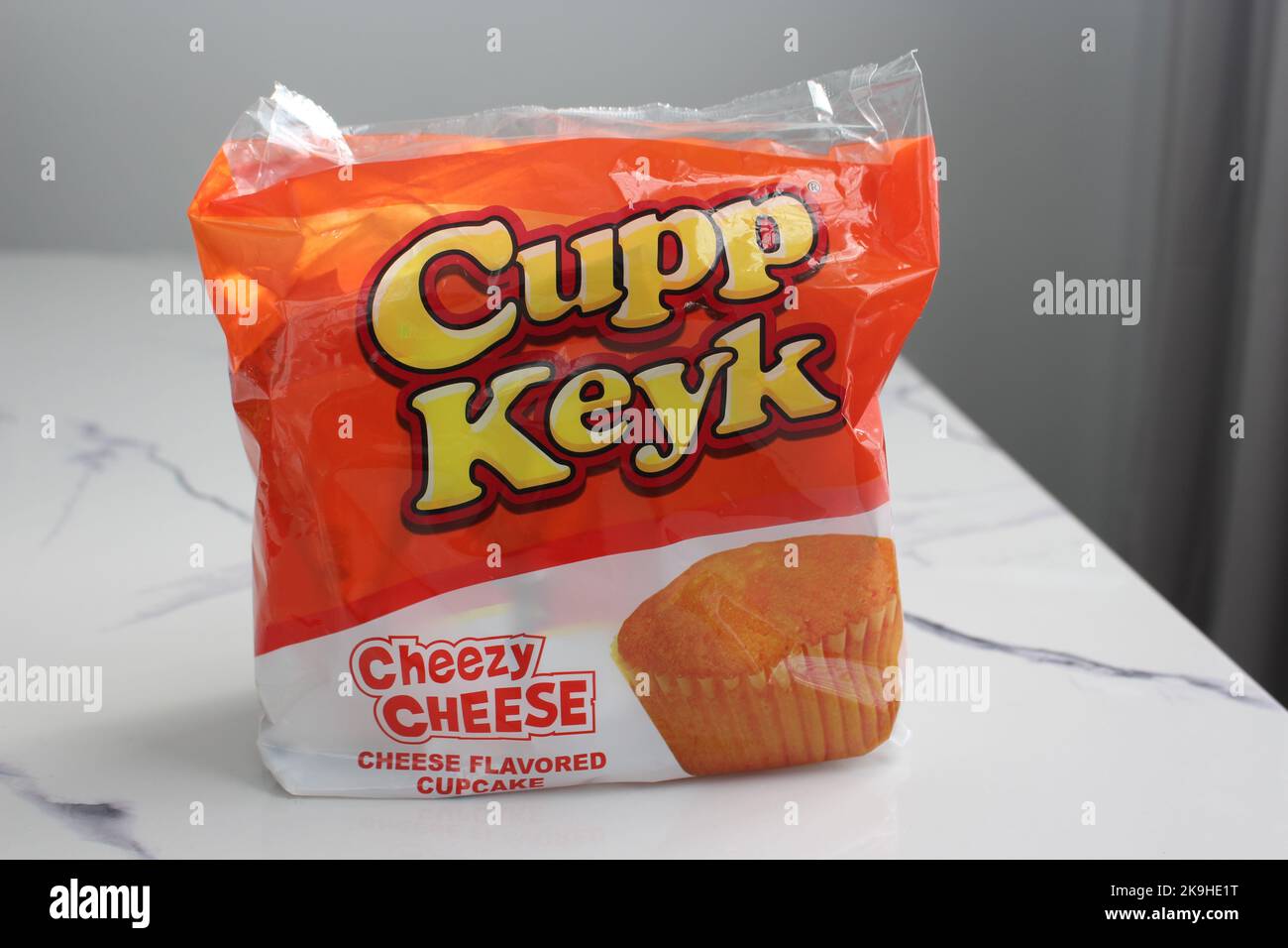 Cupp Keyk Cheese Flavored Cupcake Stock Photo - Alamy