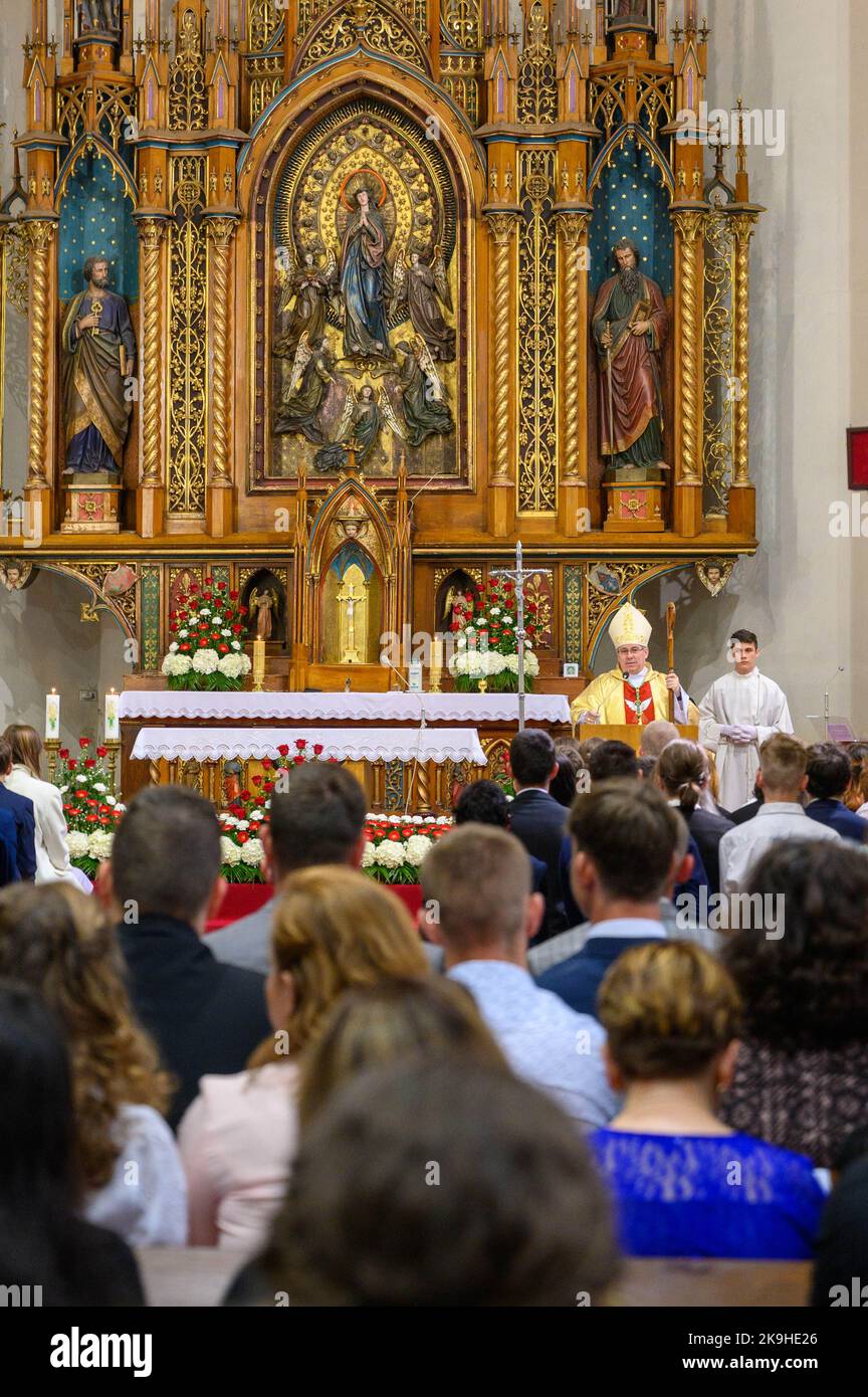Mons Ján Kuboš, the auxiliary bishop of the diocese of Spiš ...
