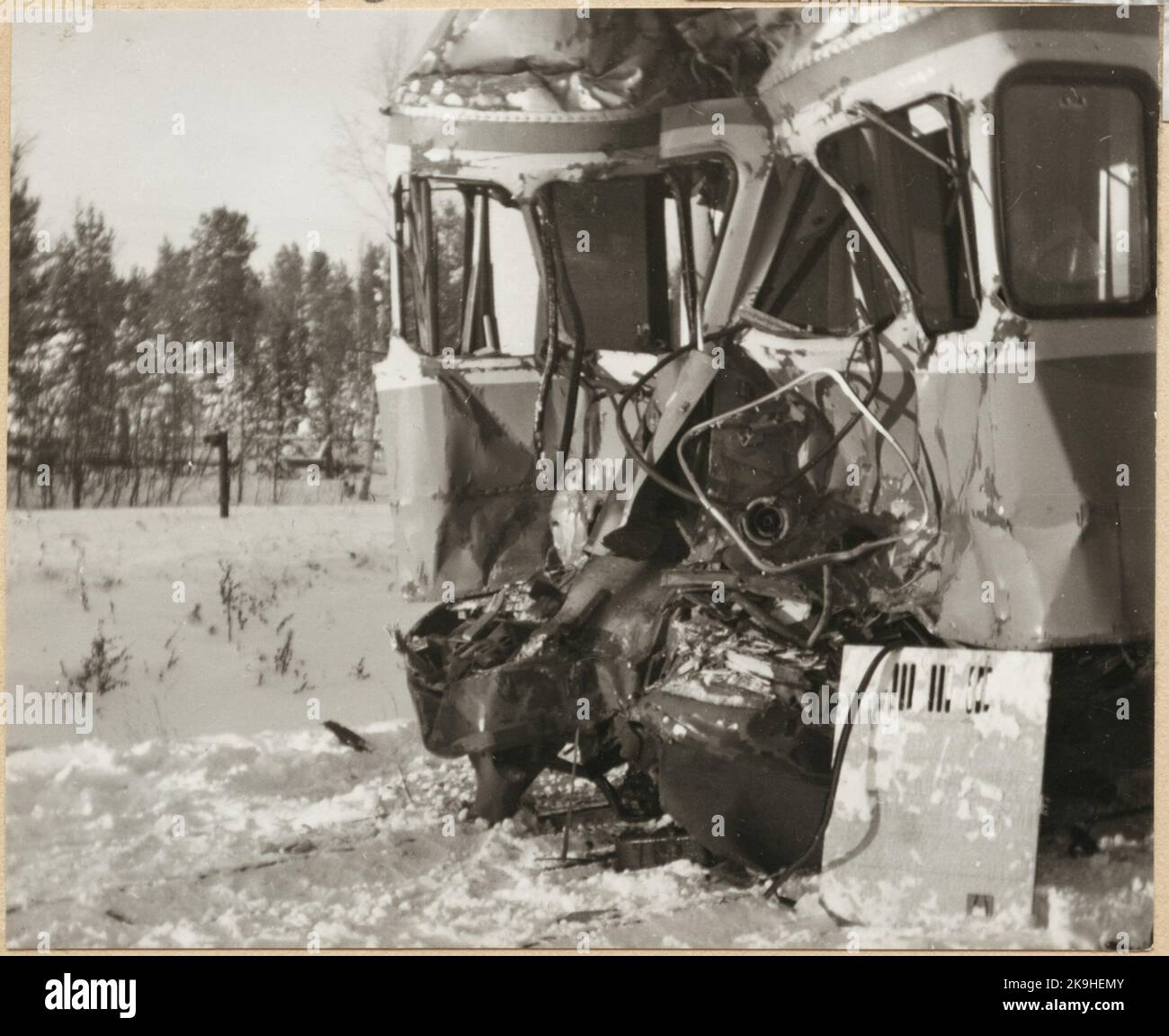 The State Railways, SJ YCO6 834 injuries after collision with the ...