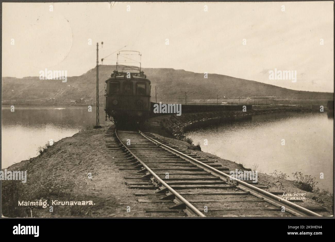Ore train in Kiruna Stock Photo - Alamy