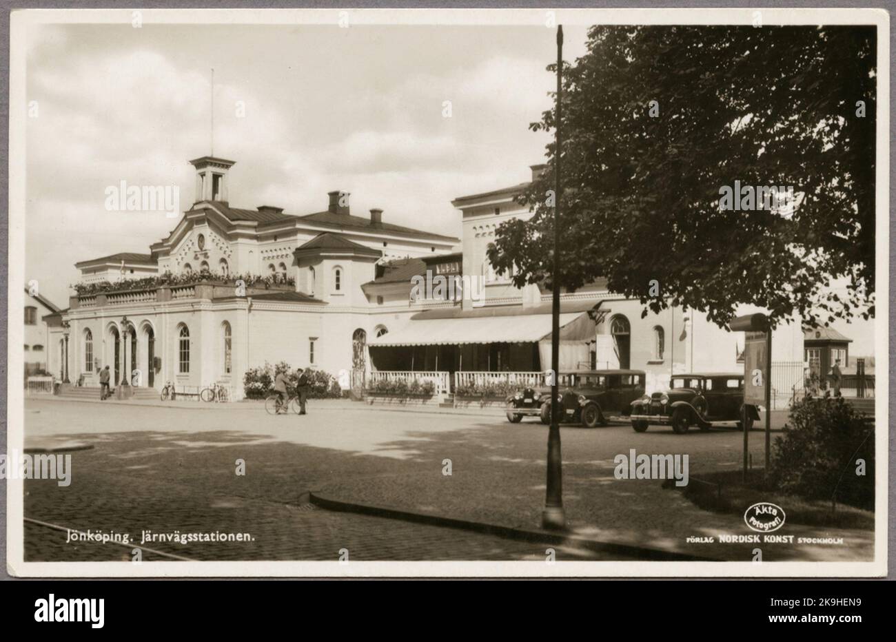 Jönköping Railway Station Stock Photo - Alamy