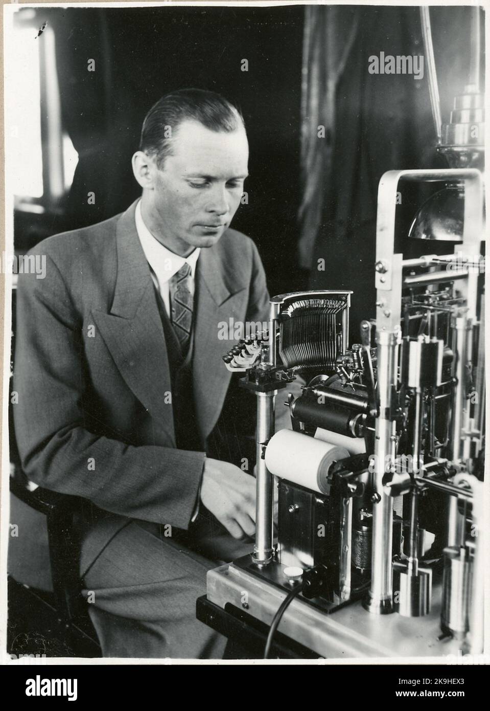 The State Railways, SJ. Meeting Instruments, so -called Hallade ...