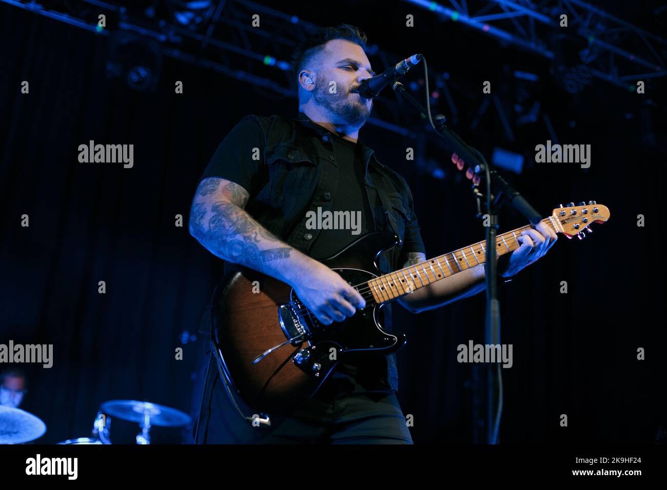 Thrice live at thea Manchester Academy Uk 18th October 2022 Stock Photo ...