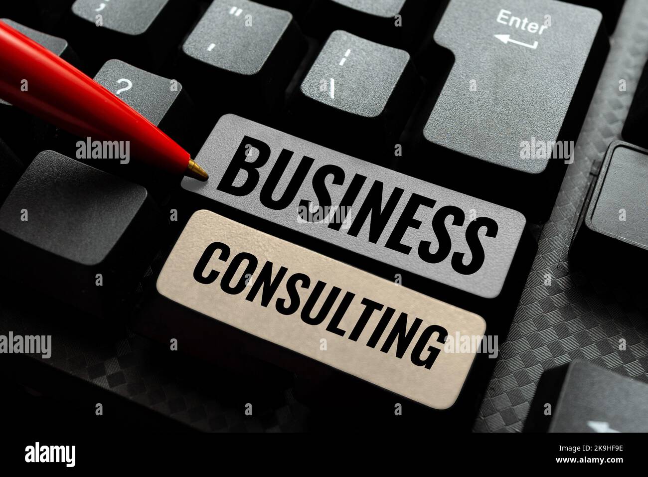 Conceptual caption Business Consulting. Business showcase Overseeing ...