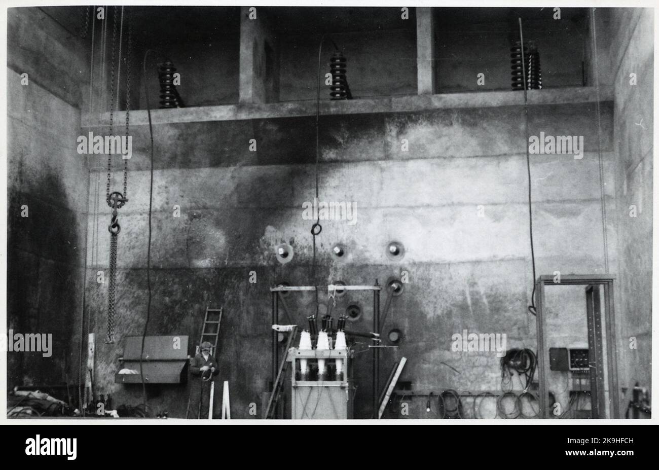 Work on electrical installation Stock Photo - Alamy