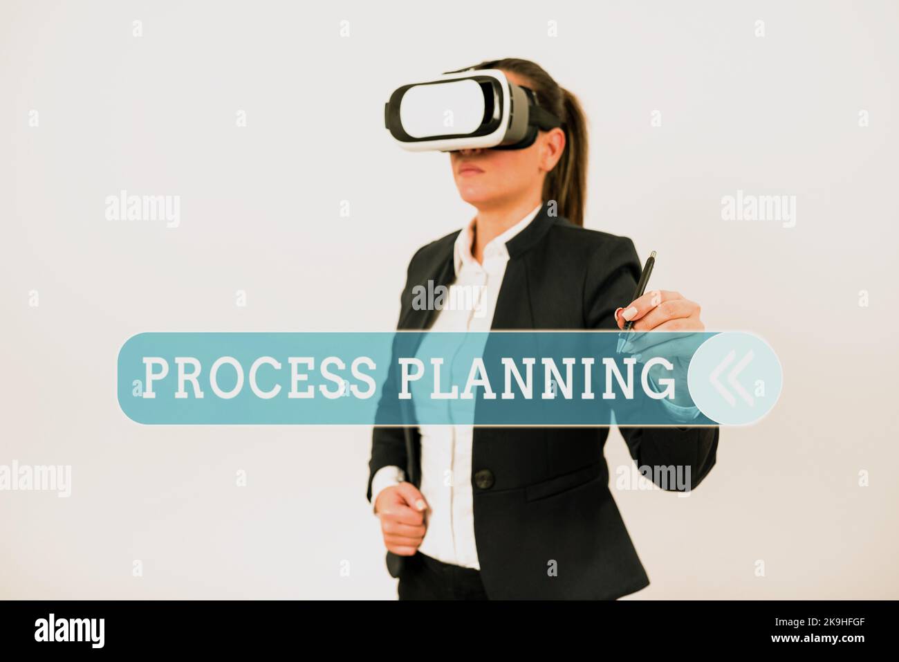 Hand writing sign Process Planning. Internet Concept the development of ...