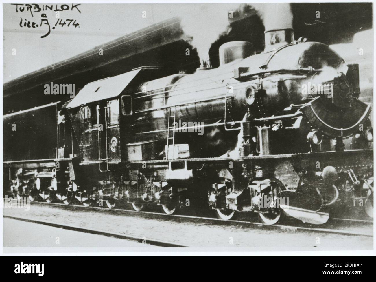 The State Railways, SJ on 1474, turbine locomotive Stock Photo - Alamy