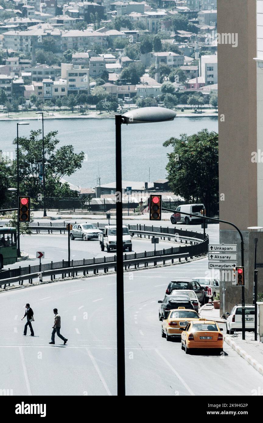 Istanbul, Turkey. August 11, 2006. Some scenes of everyday life in ...