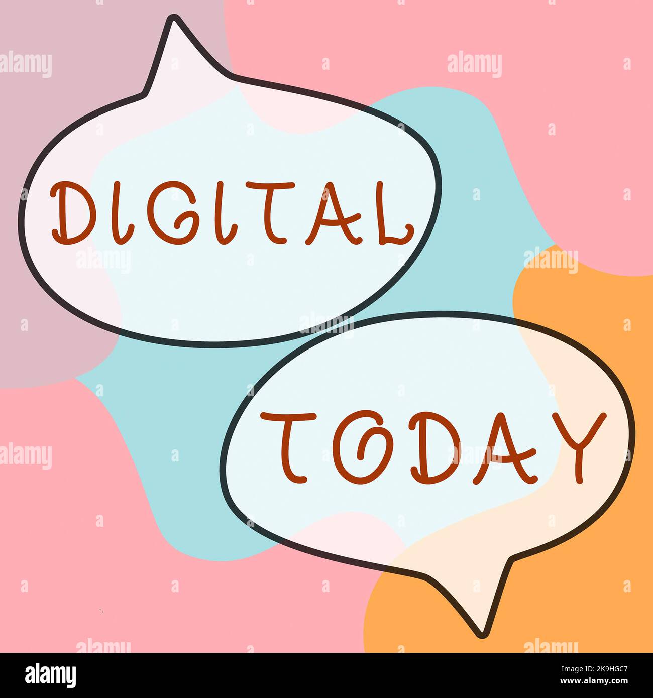 Hand writing sign Digital. Internet Concept an opportunity allowing you ...