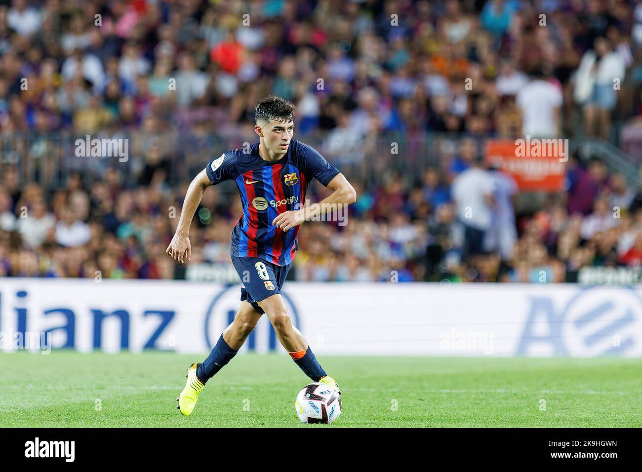 BARCELONA - AUG 28: Pedri in action during the LaLiga match between FC ...
