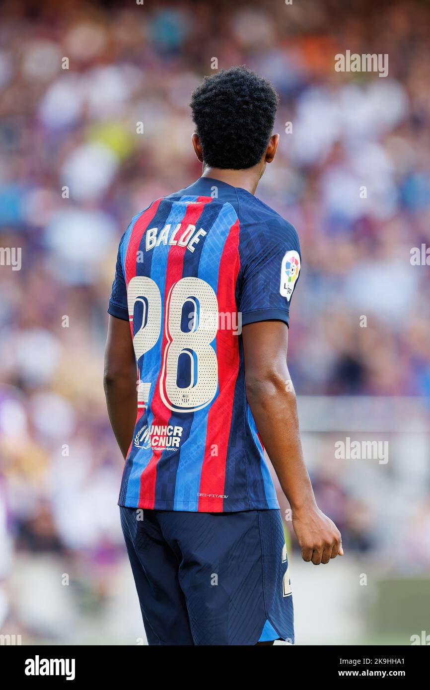 BARCELONA - AUG 28: Balde in action during the LaLiga match between FC ...