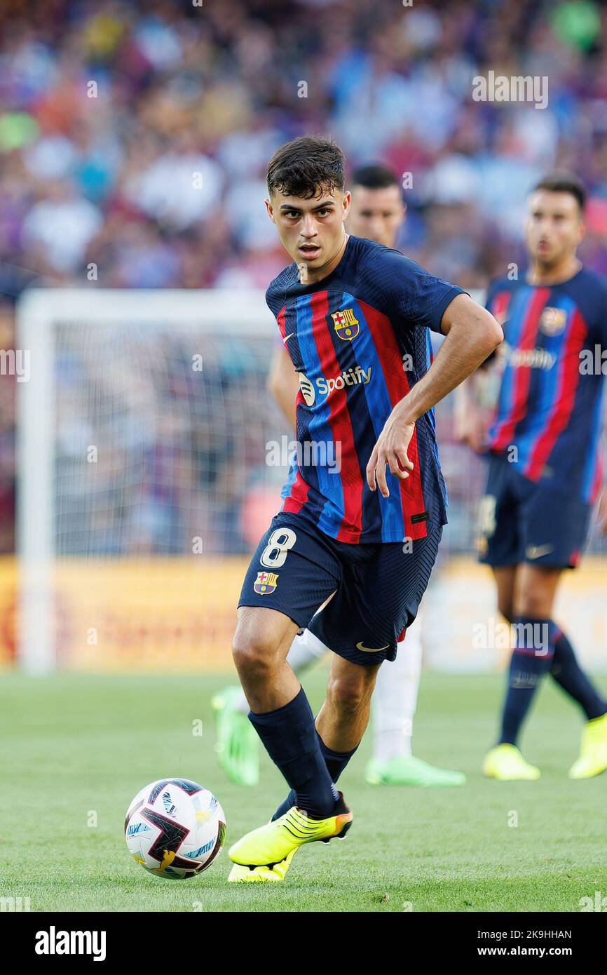 BARCELONA - AUG 28: Pedri in action during the LaLiga match between FC ...