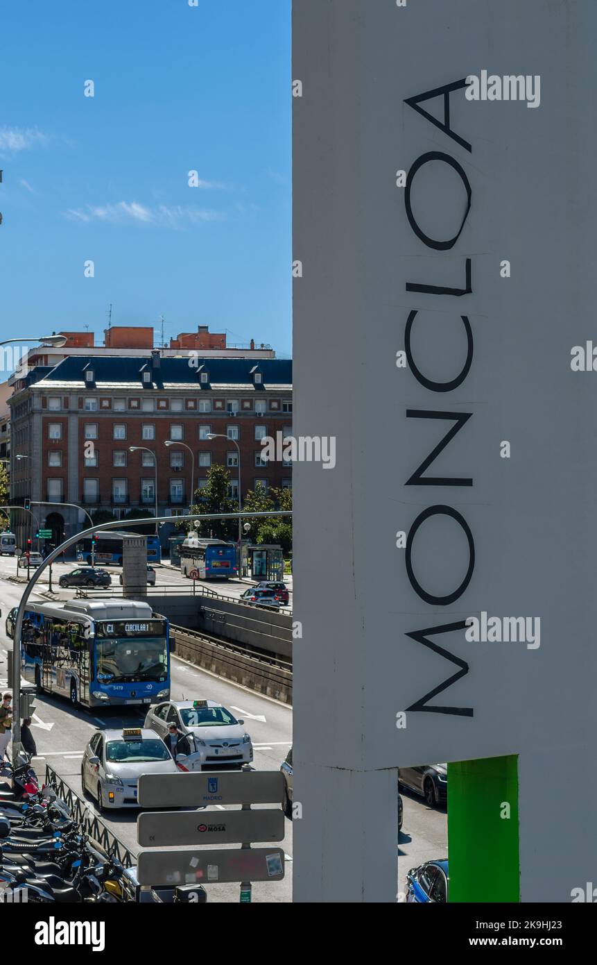 Moncloa bus station hi-res stock photography and images - Alamy