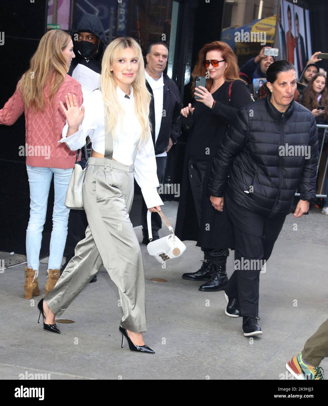 Celebrities At `Good Morning America` -PICTURED: Millie Bobby Brown ...