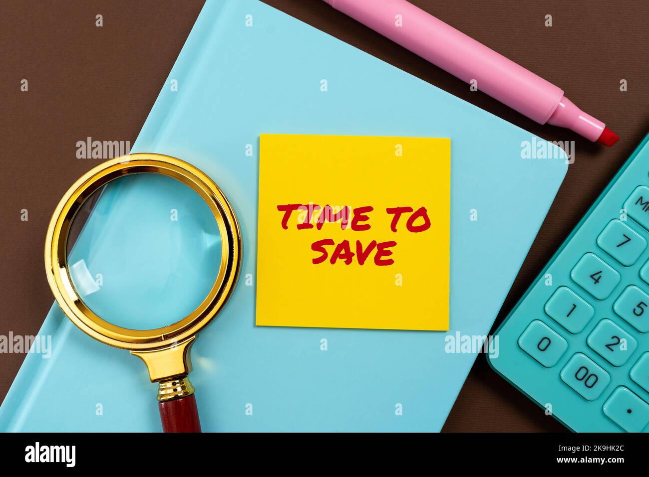 Text sign showing Time To Save. Conceptual photo to discuss with the ...