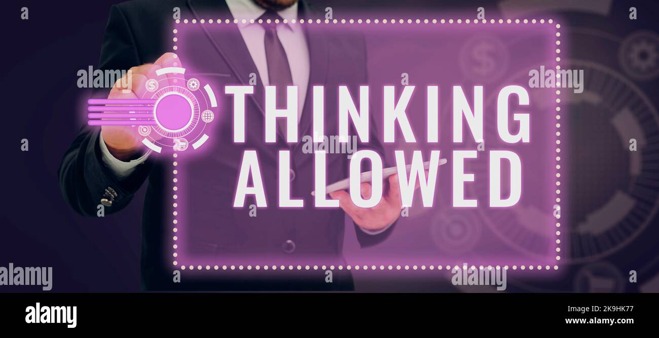 Conceptual display Thinking Allowed. Business idea lessons to teach the ... Conceptual display Thinking Allowed. Business idea lessons to teach the ...