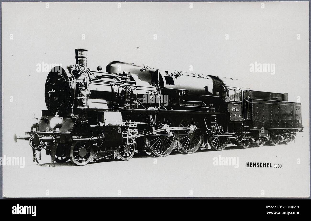 Deutsche Reichsbahn, DR H17 206. BYGGD 1925 Stock Photo - Alamy