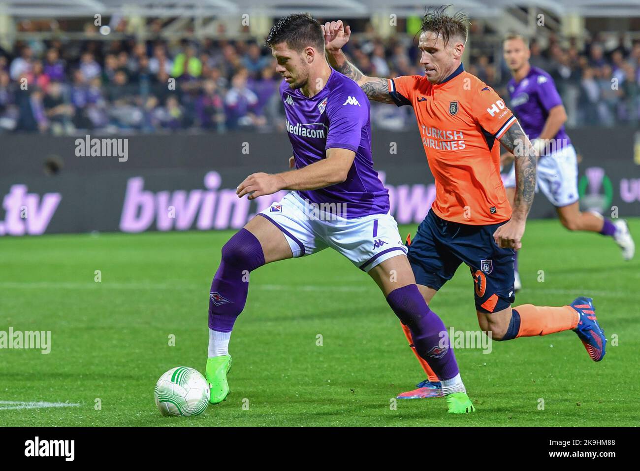 Artemio Franchi Stadium Florence Italy October 27 2022 Luka Jovic