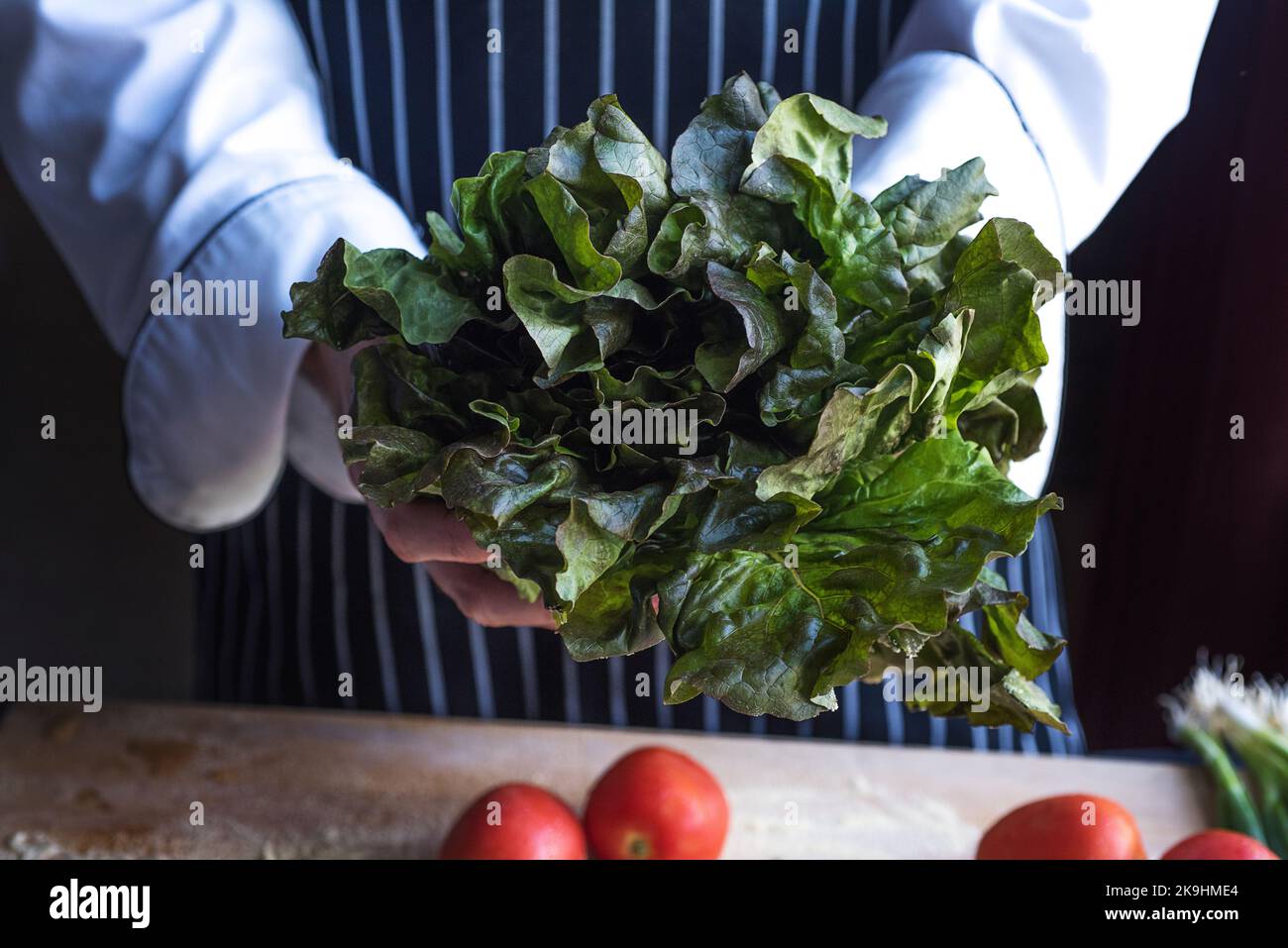 Cook in uniform hi-res stock photography and images - Alamy