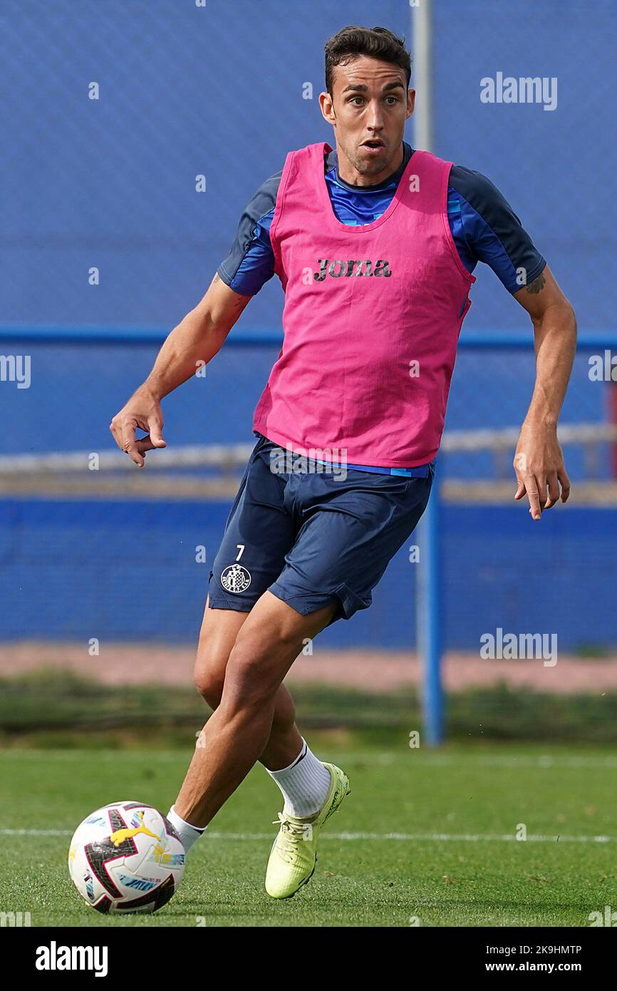 Getafe CF's Jaime Mata during training session. October 27, 2022.(Photo ...