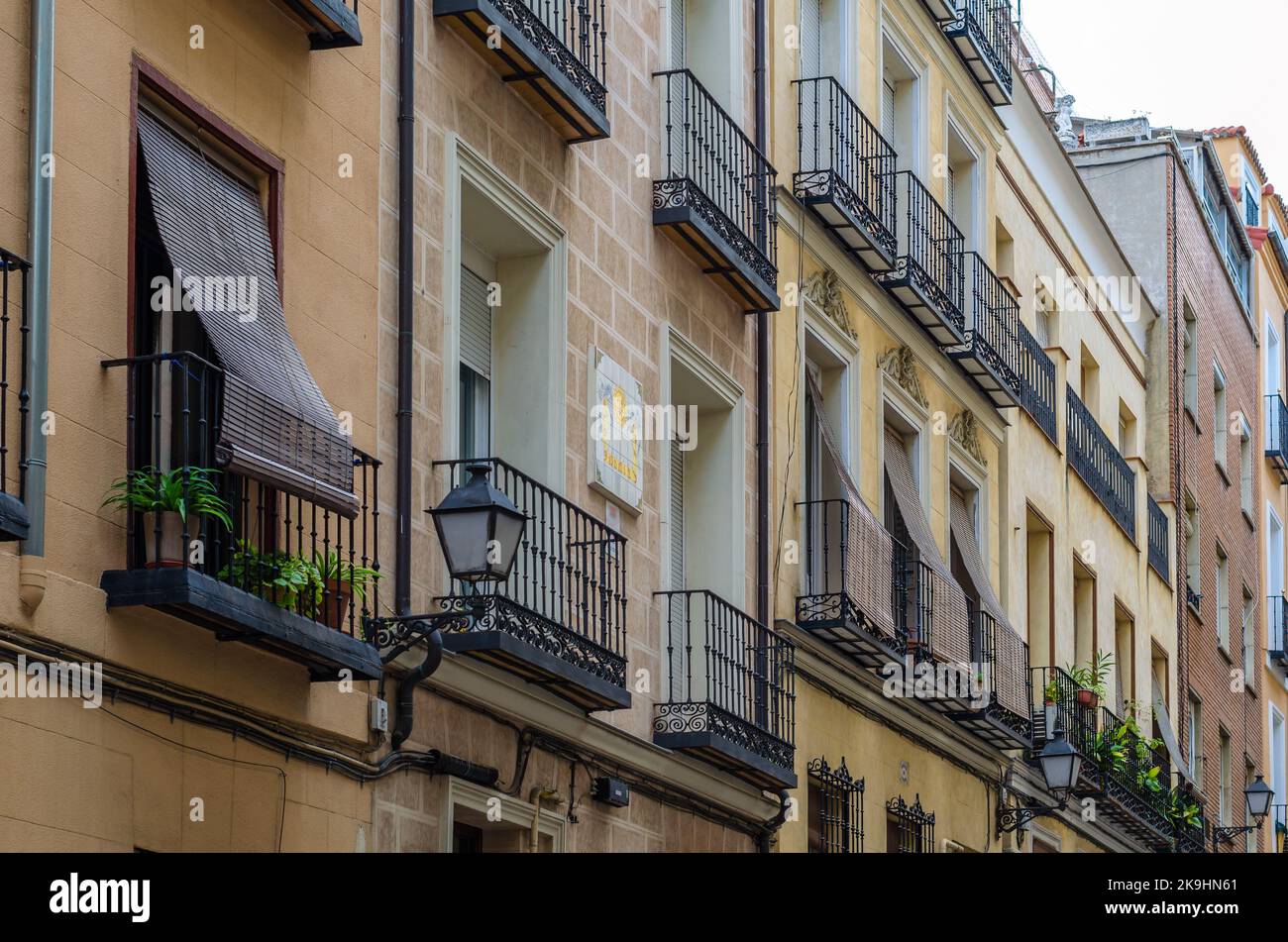 Urban landscape, architecture detail in Madrid, Spain Stock Photo - Alamy
