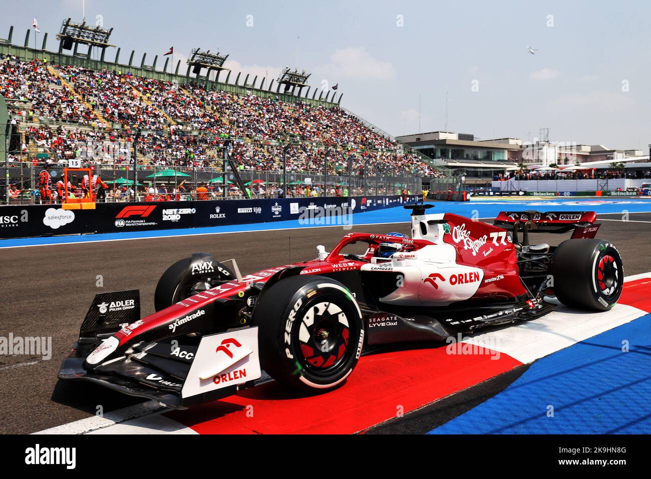 Mexico City, Mexico. 28th Oct, 2022. Valtteri Bottas (FIN) Alfa Romeo ...