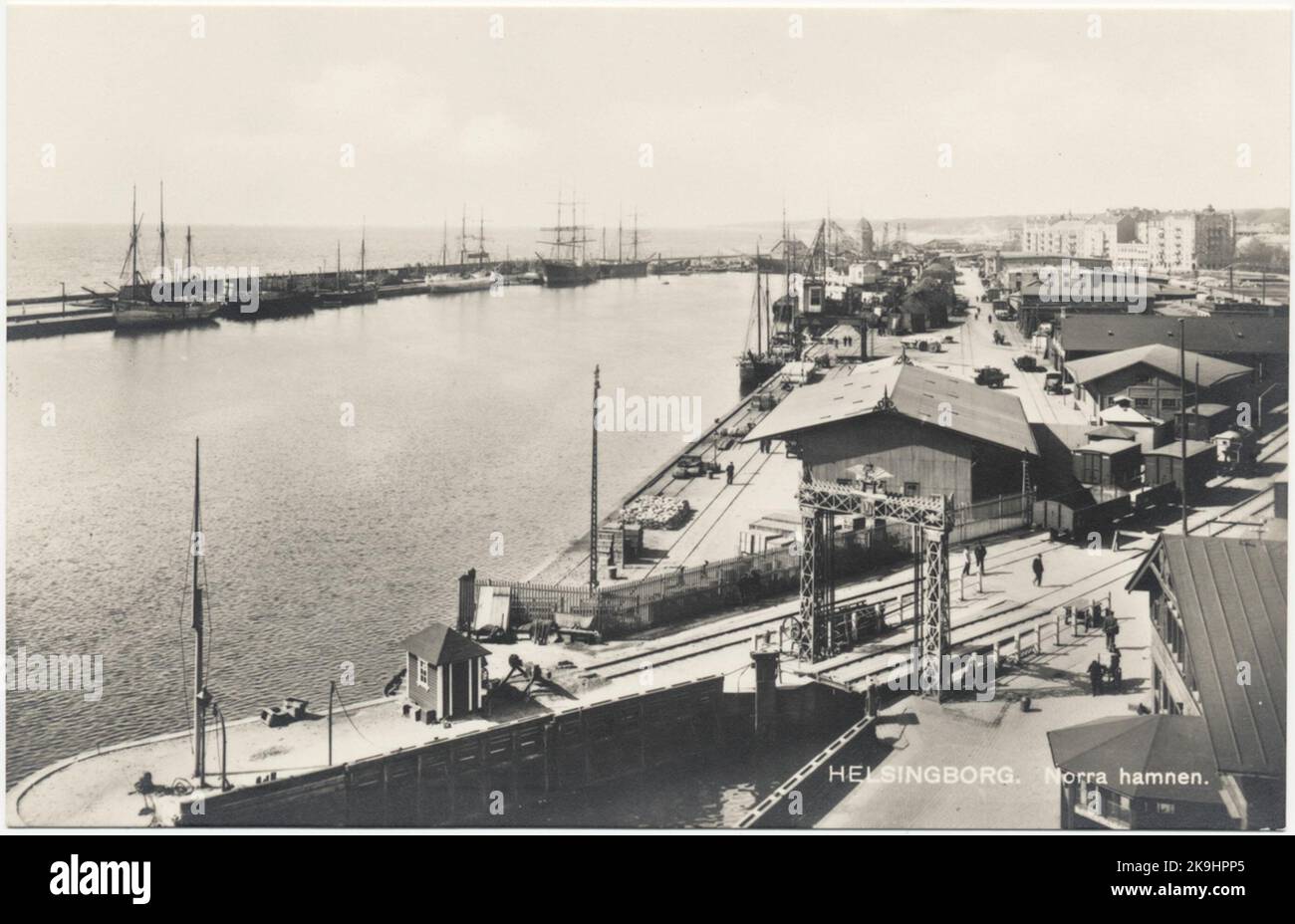 Helsingborg Ferry Station Stock Photo - Alamy