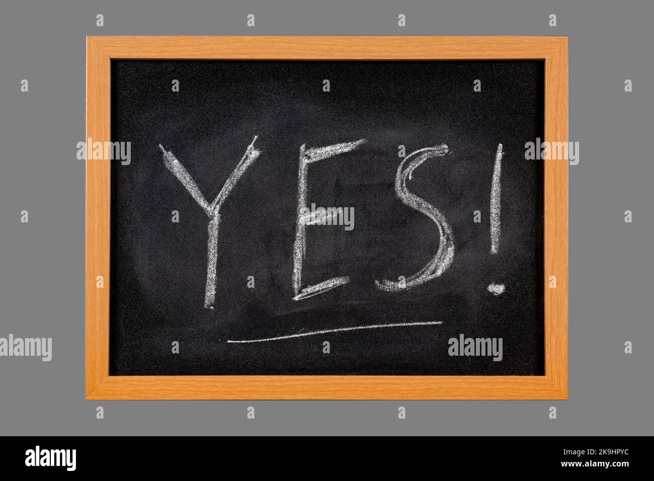 Word yes hi-res stock photography and images - Alamy
