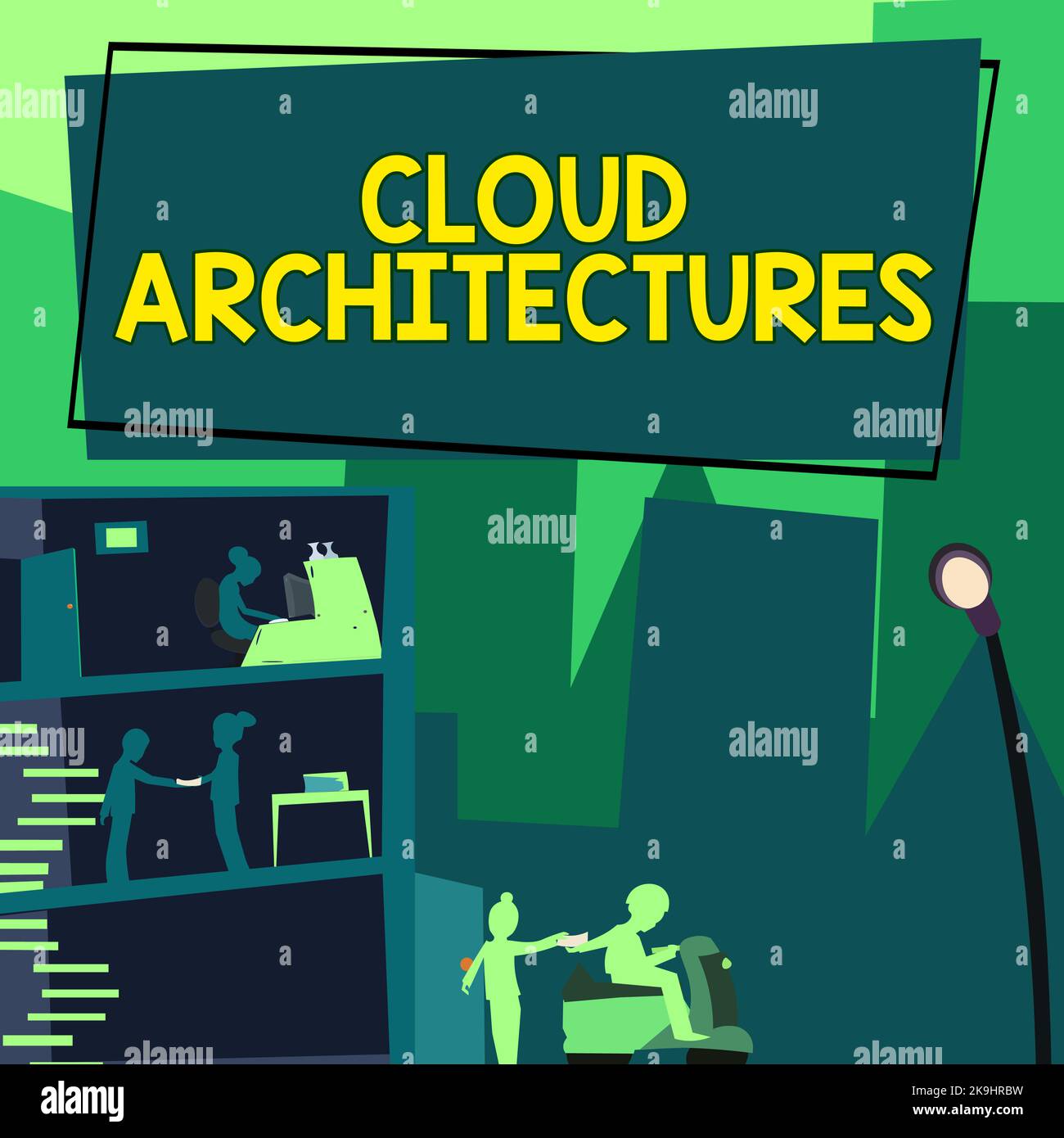 Text showing inspiration Cloud Architectures. Business approach To Live ... Text showing inspiration Cloud Architectures. Business approach To Live ...