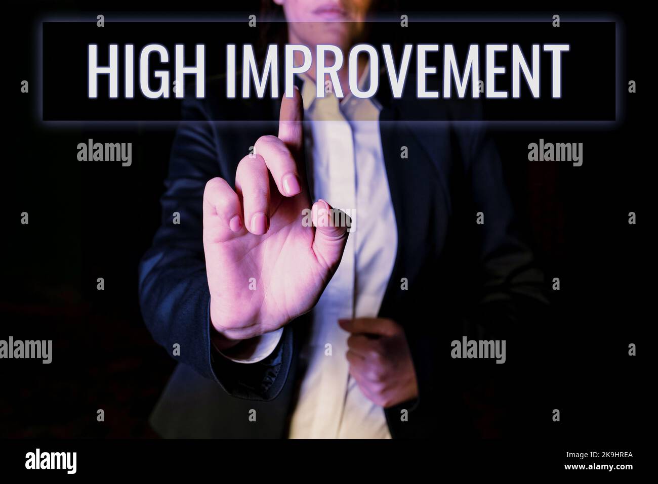 Conceptual caption High Improvement. Business overview making yourself ... Conceptual caption High Improvement. Business overview making yourself ...