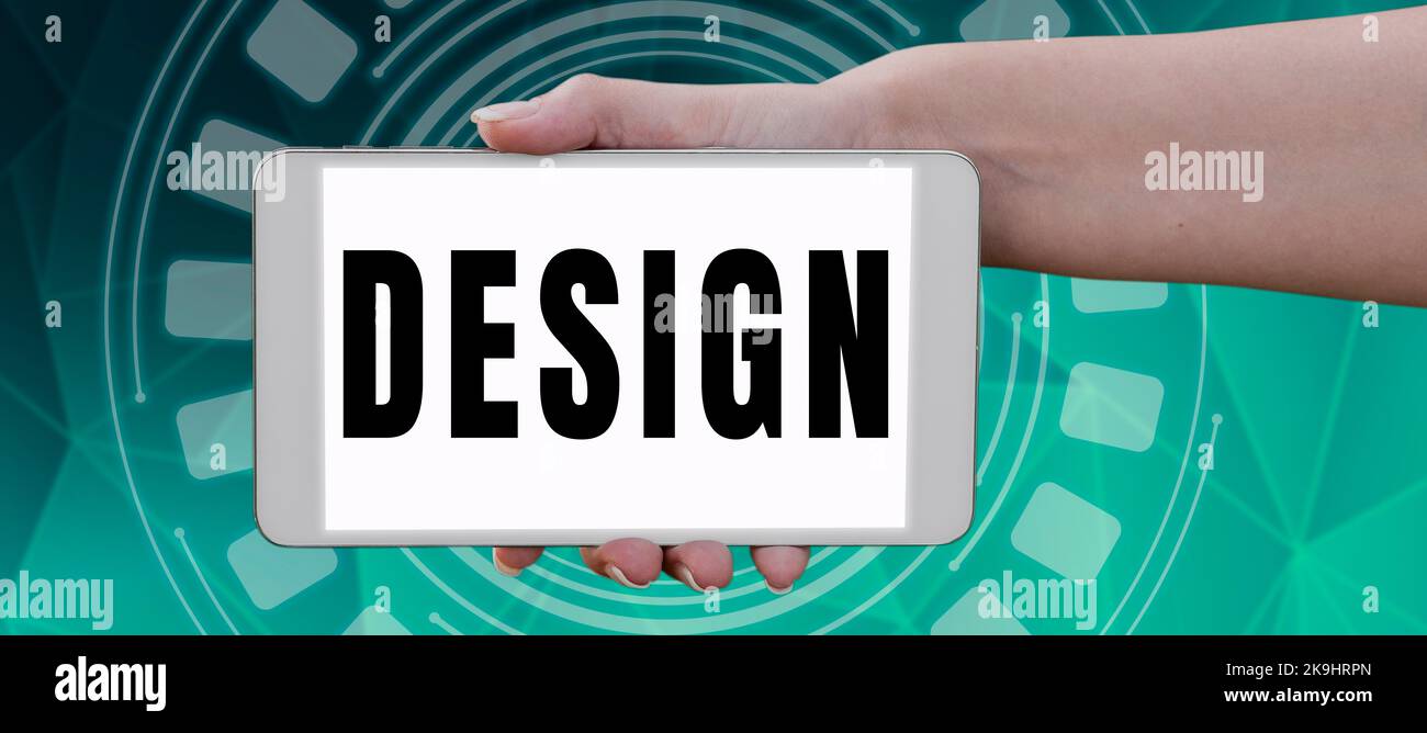 Conceptual caption Design. Internet Concept drawing produced to show ...