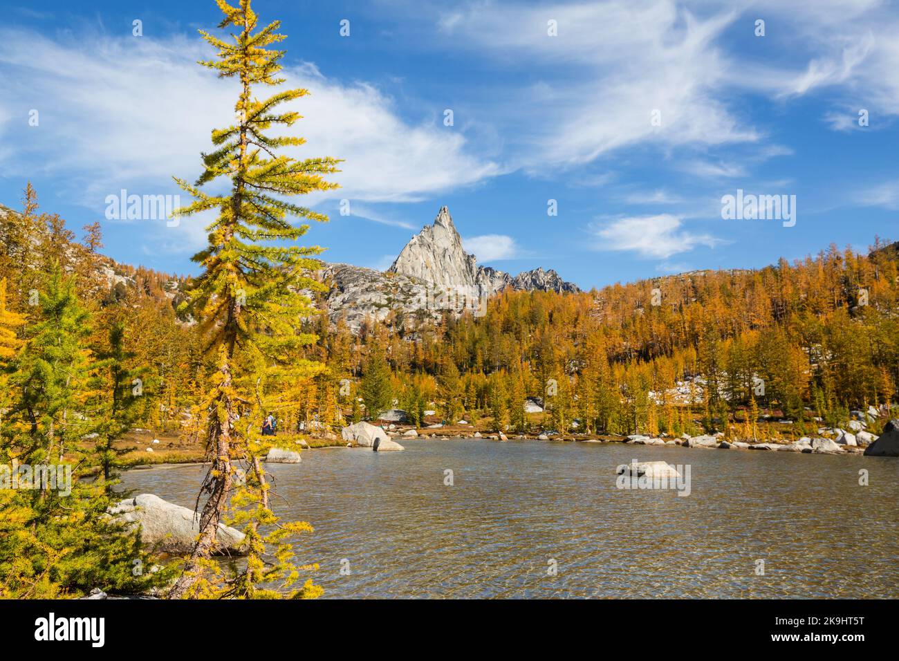 Beautiful Alpine lakes wilderness area in Washington, USA Stock Photo ...