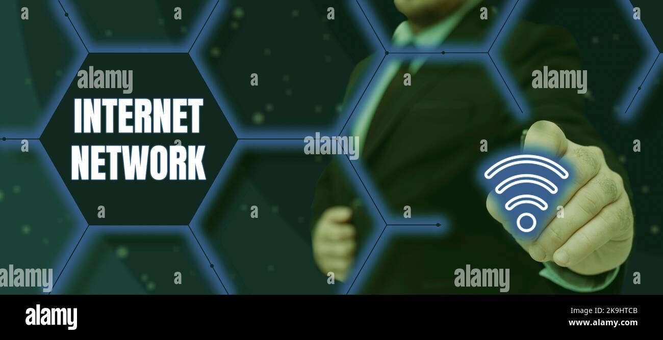 Inspiration showing sign Internet Network. Conceptual photo etermines ...