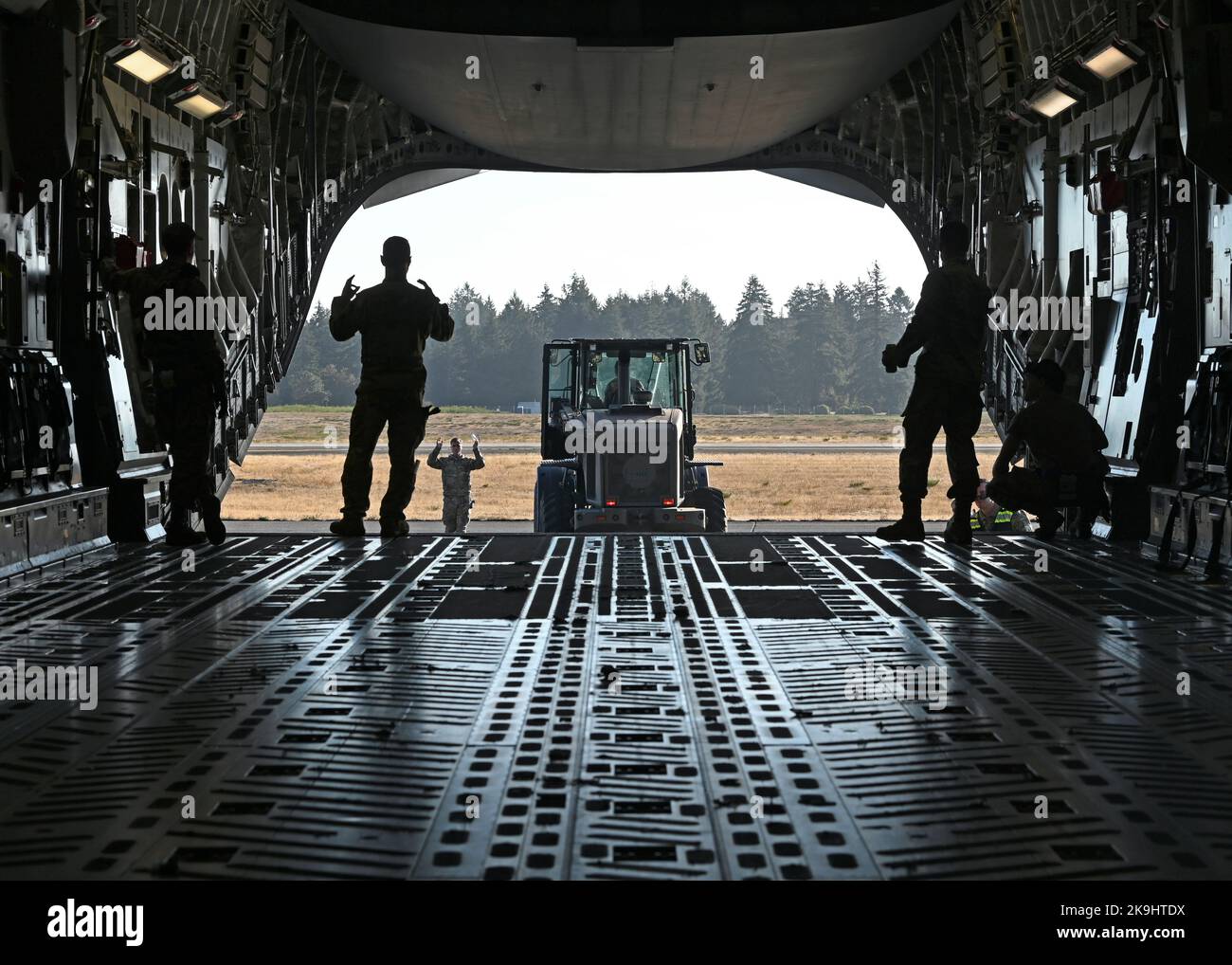 U.S. Air Force Airmen with the 62d Maintenance Squadron and 62d Aerial ...