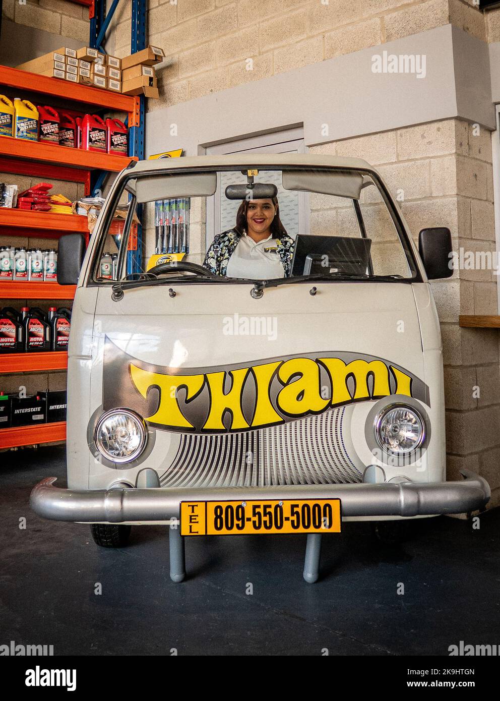 Professional mechanics workshop where automotive mechanics engineers ...