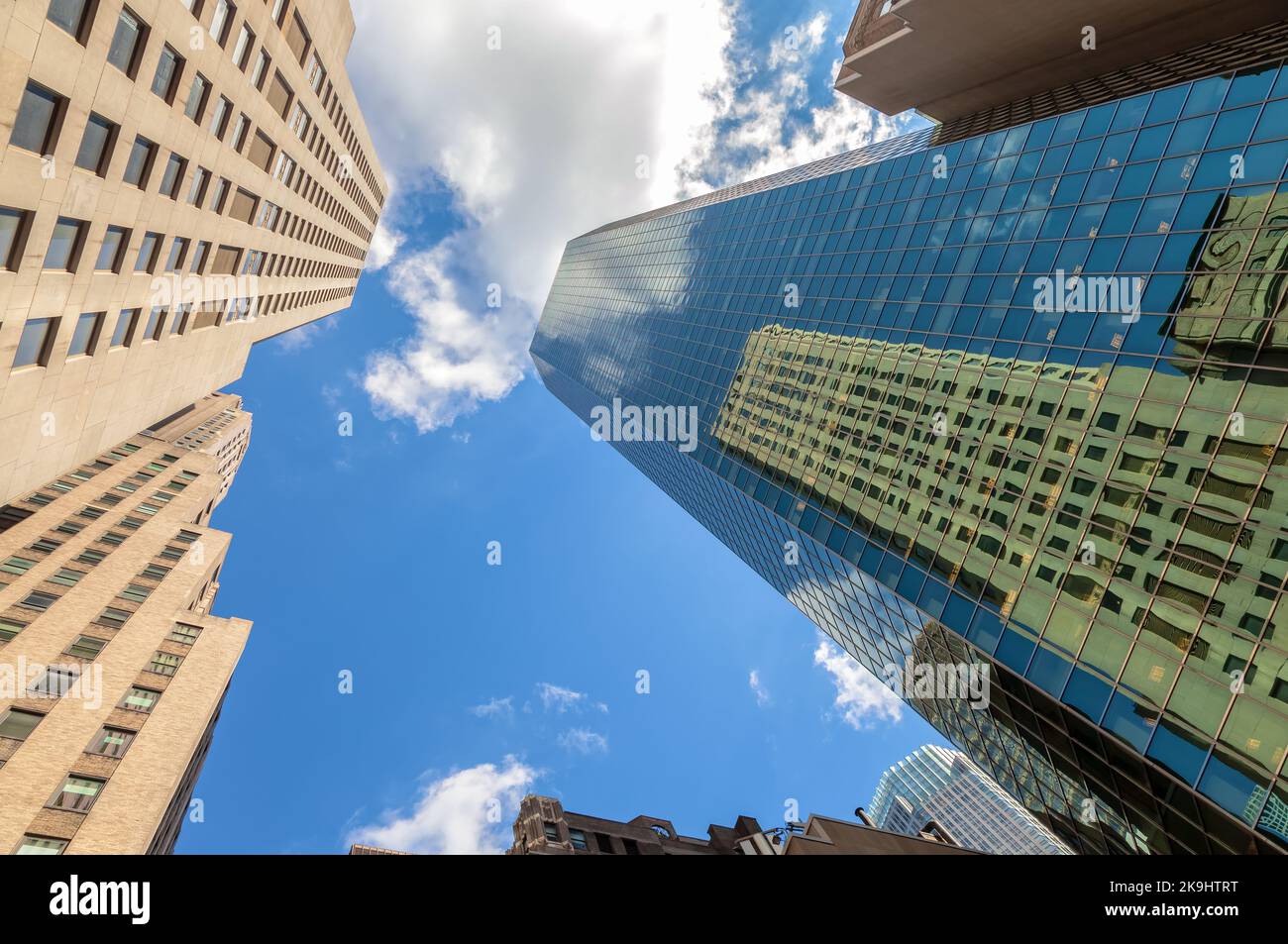 Modern high-rise buildings among an urban skyline Stock Photo - Alamy