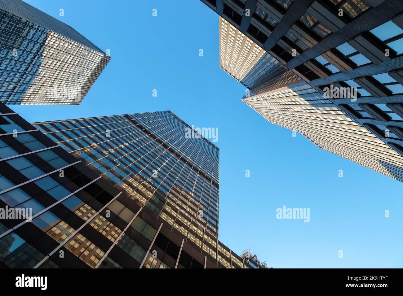 Modern high-rise buildings among an urban skyline Stock Photo - Alamy