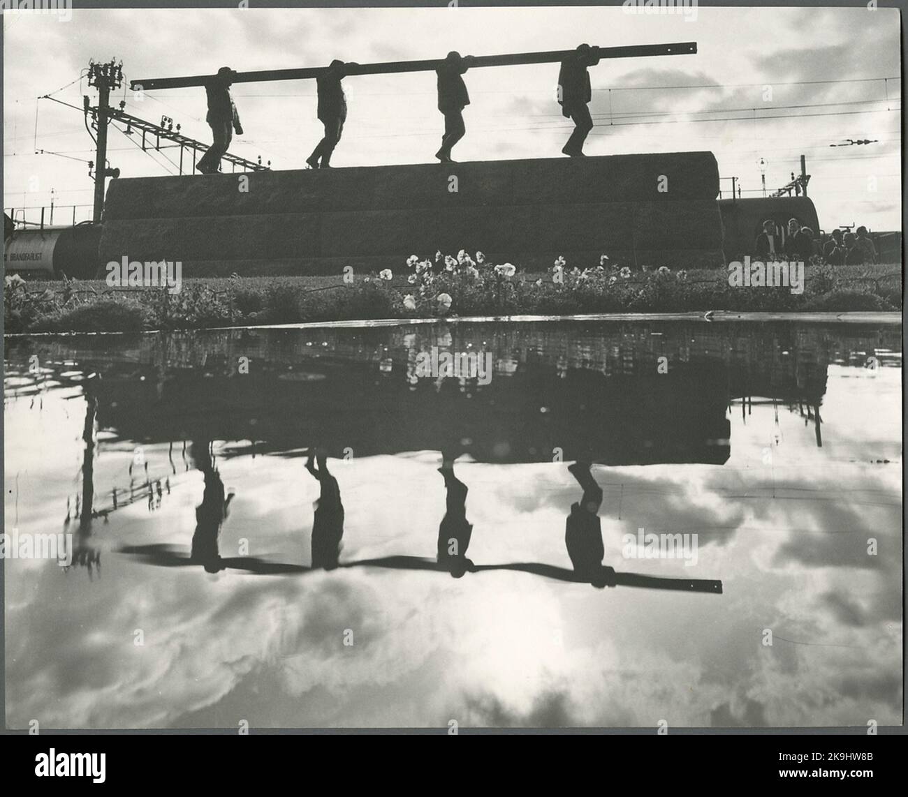 Rallar monument inauguration Stock Photo - Alamy